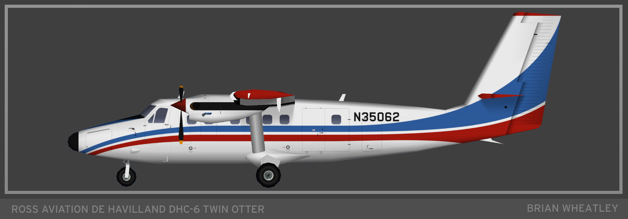 Ross Aviation de Havilland DHC-6 Twin Otter – Brian's Retro AI